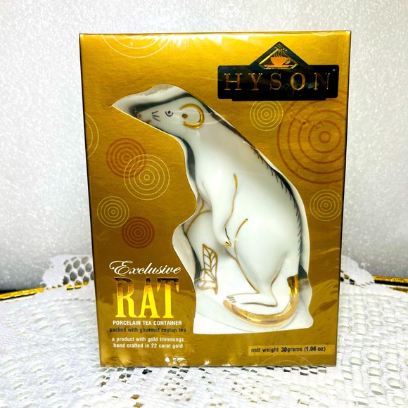 Accents | Exclusive Rat Porcelain Tea Container | Poshmark